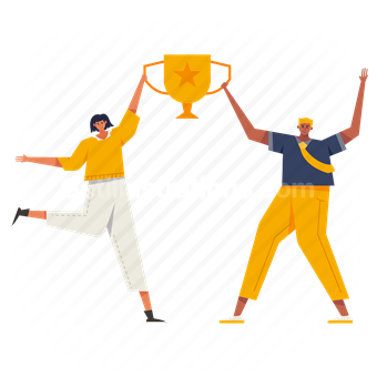 Download achievement, accomplishment, team, teamwork, effort, trophy, winner, winning- Team ...